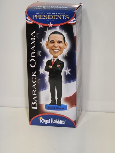 Presidents Royal Bobbles Bobblehead - Barack Obama - New in Box !! | eBay