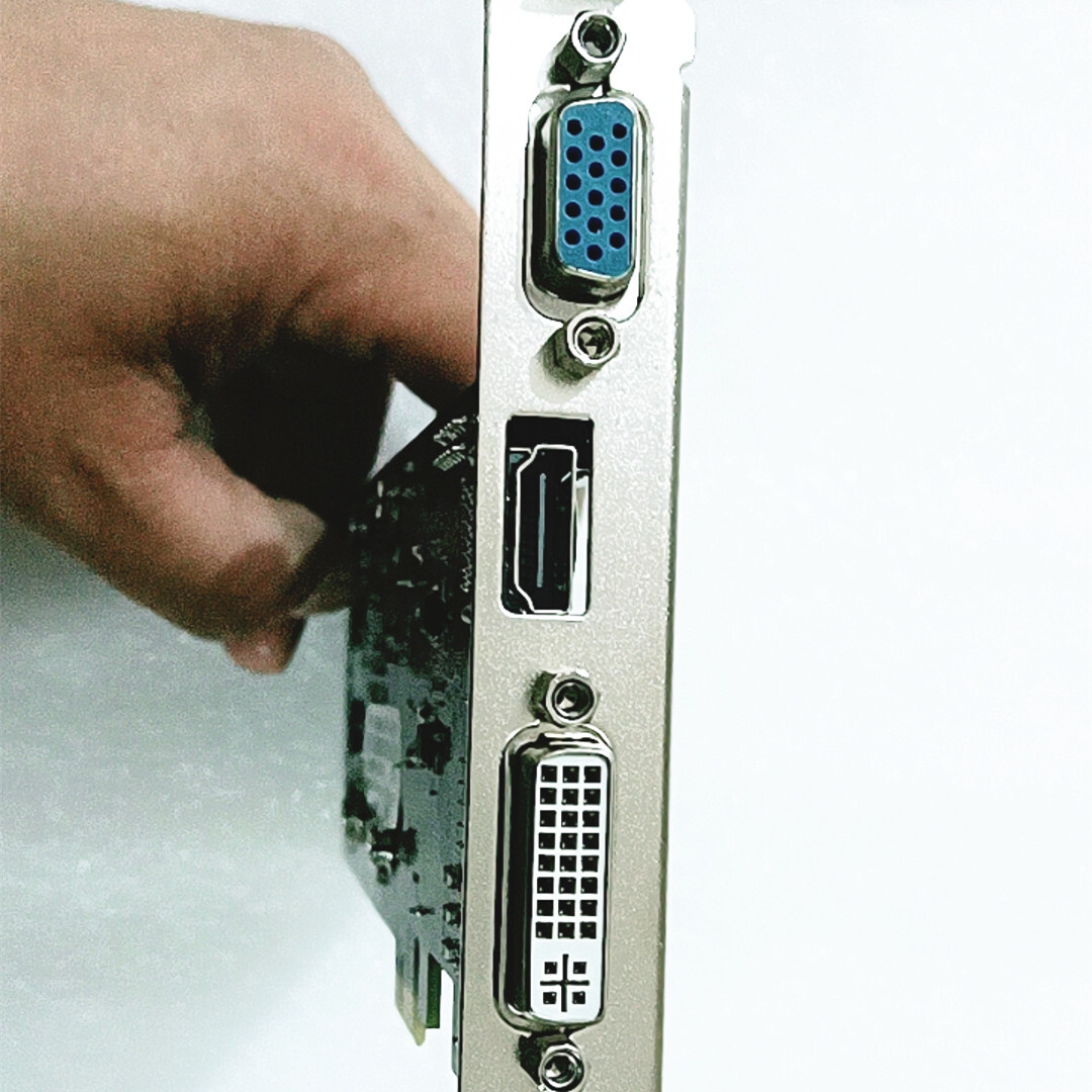 1 New GT210 PCIEX1 1GB Support PCIEX4/X8/X16 Graphics Slot Video ...