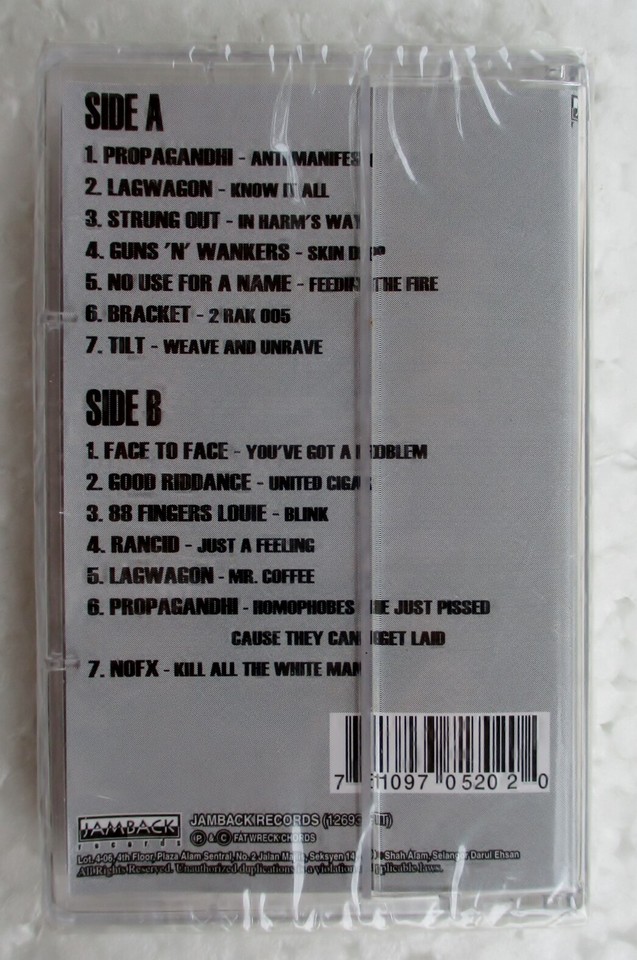 Fat Music for Fat People by Various Artists Rare Malaysia Cassette ...