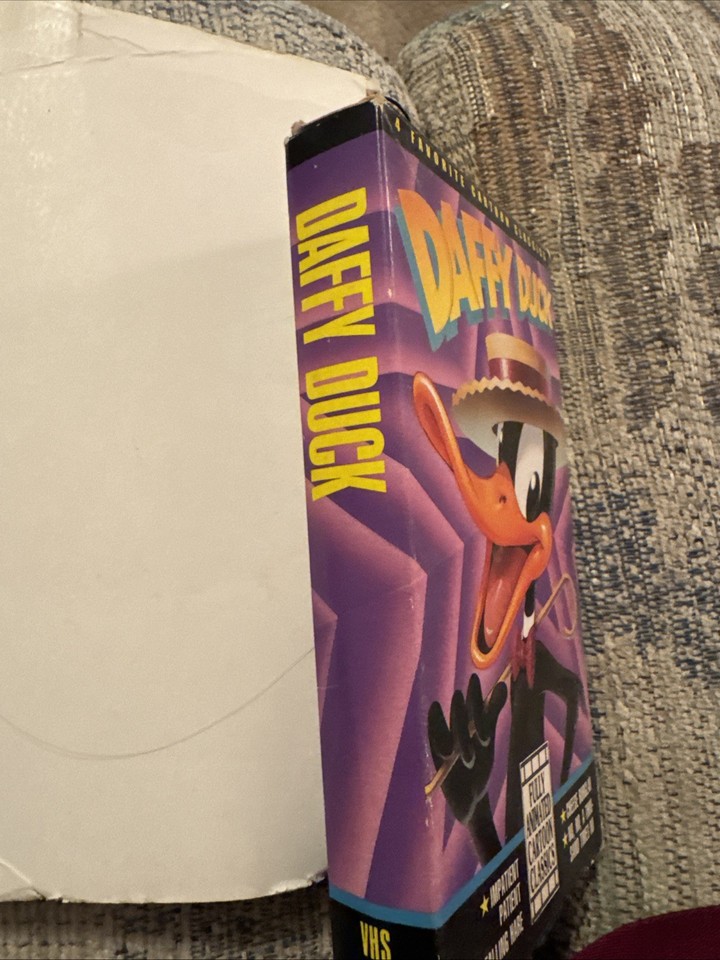 Daffy Duck VHS- 4 Favorite Cartoon Classics- Impatient Patient, Falling ...
