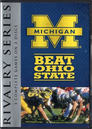 NCAA Rivalry Series - Michigan BEAT OHIO STATE OSU (DVD, 2008 ...
