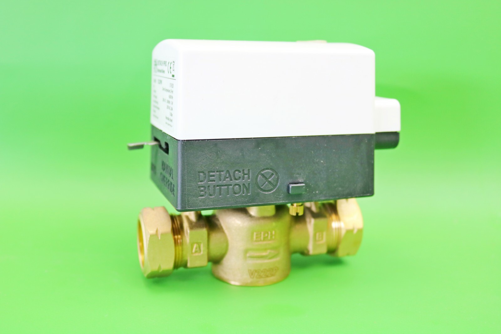 EPH 22mm 2 Port Motorised Valve Detachable Actuator 5 Wires like ...