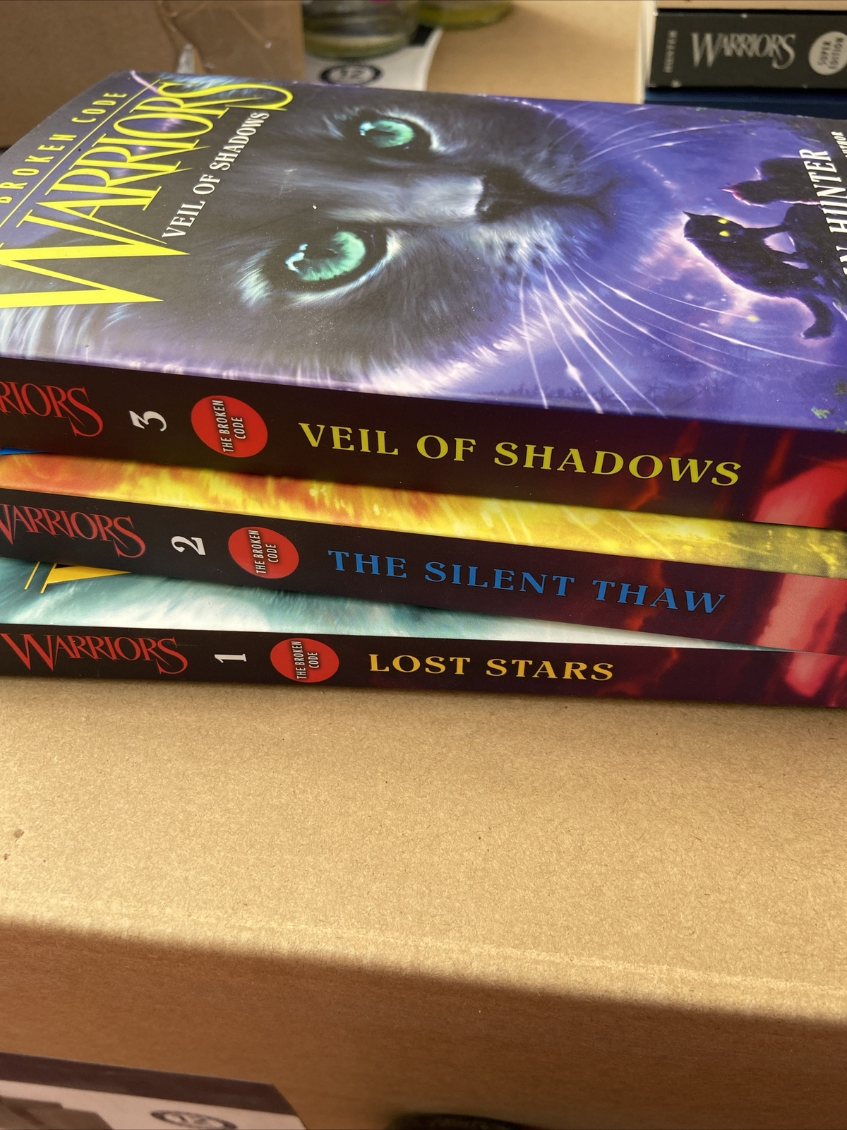 Warriors: The Broken Code: Volumes 1 to 3 | eBay