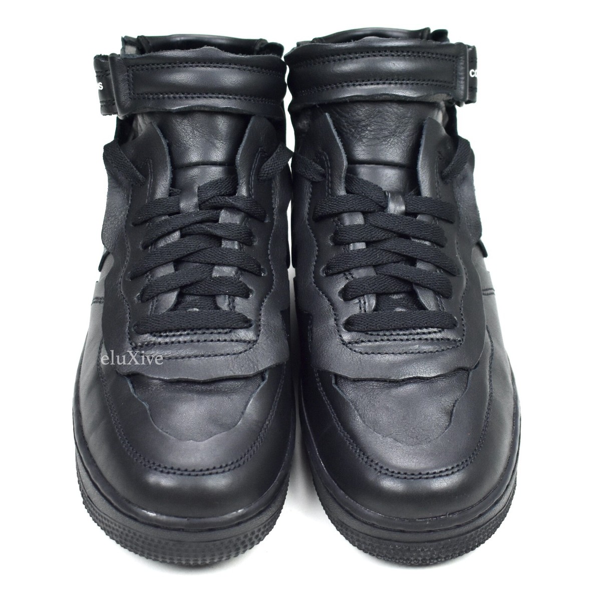 NWT Comme des Garcons Nike Air Force 1 Mid AF1 CDG Black NWT Comme des Garcons Nike Air Force 1 Mid AF1 CDG Black