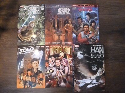 Star Wars Graphic Novel Lot of 6 Screaming Citadel Han Solo Empire ...