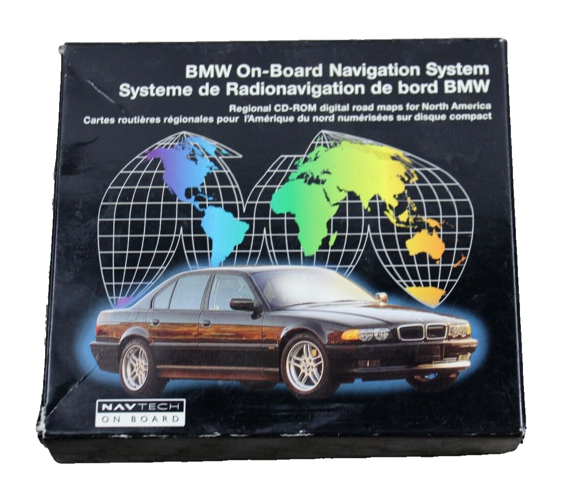BMW E38 E39 E46 E53 NAVIGATION ON BOARD SYSTEM MAP 1/6 CD DVD 2000.1 ...