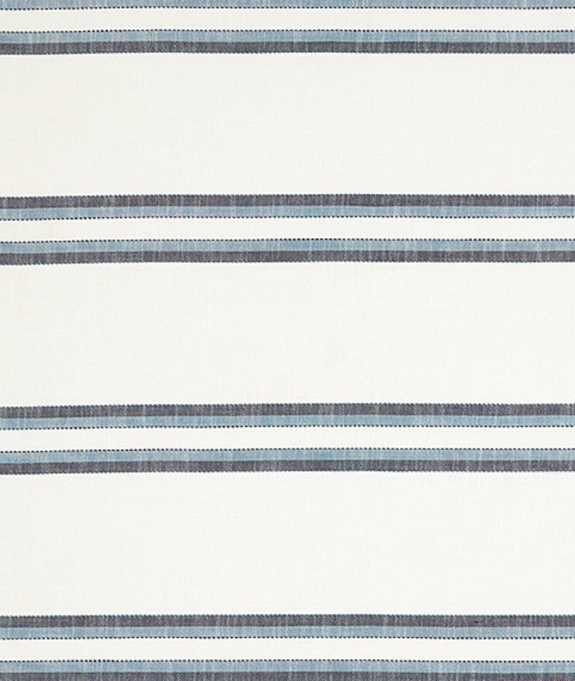 BALLARD DESIGNS DORIA STRIPE BLUE InsideOut® PERFORMANCE FABRIC 5.25 ...