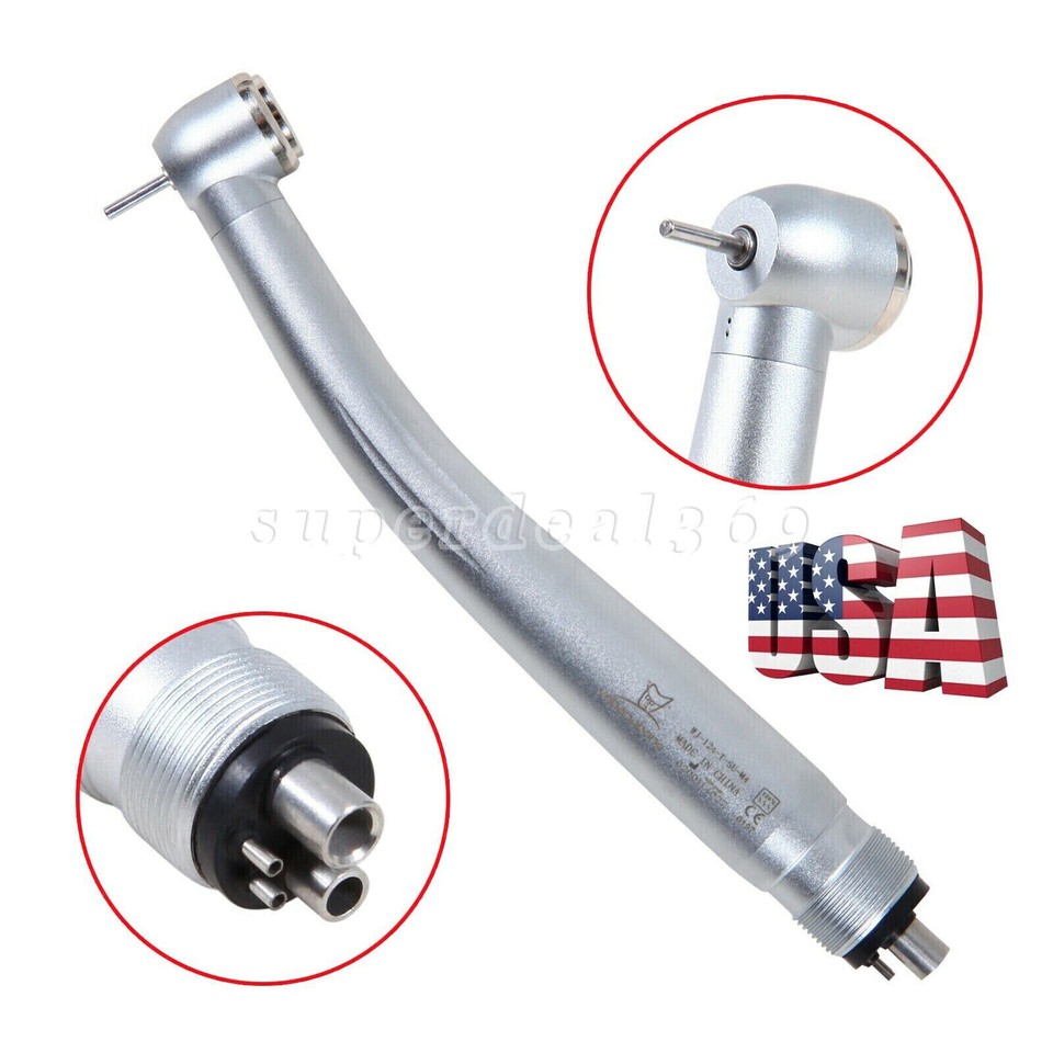 Dental LED E-generator /Fiber Optic /No-LED High Speed Handpiece 2/4/6H ...