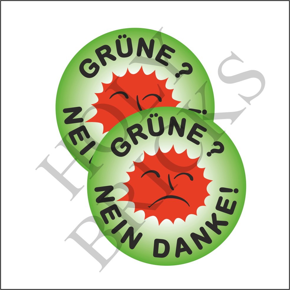 2er Sticker Set Aufkleber Grüne Politik Koalition Partei Habeck ...