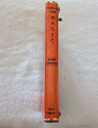 Close-Up Card Magic by Harry Lorayne Slight Book | eBay