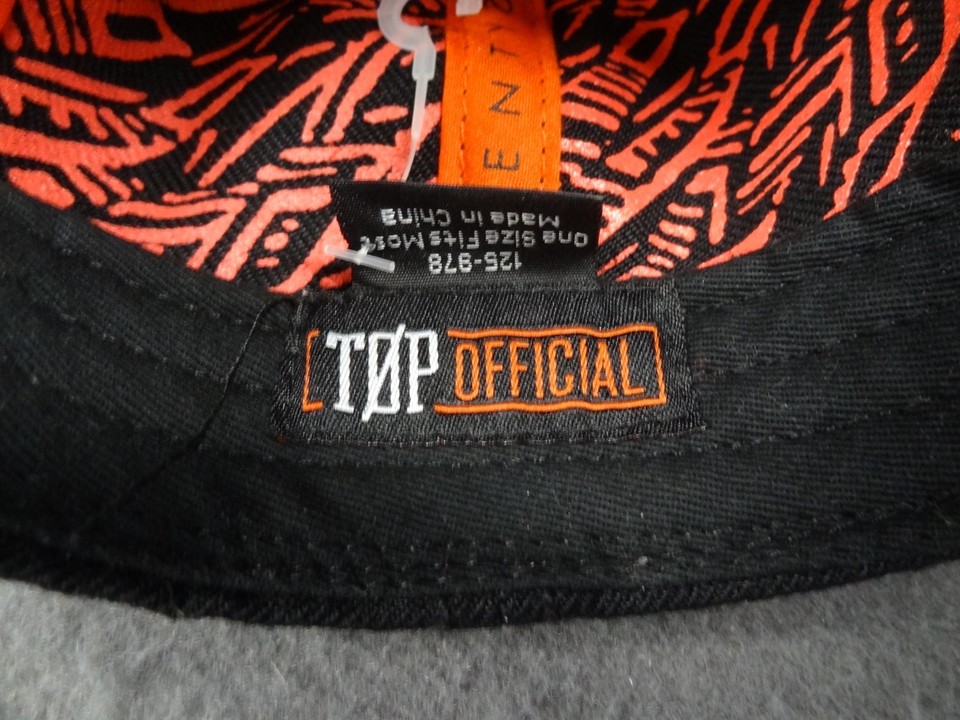 Twenty One Pilots TOP Official Snapback Hat Cap Band Tour Merch Acrylic ...