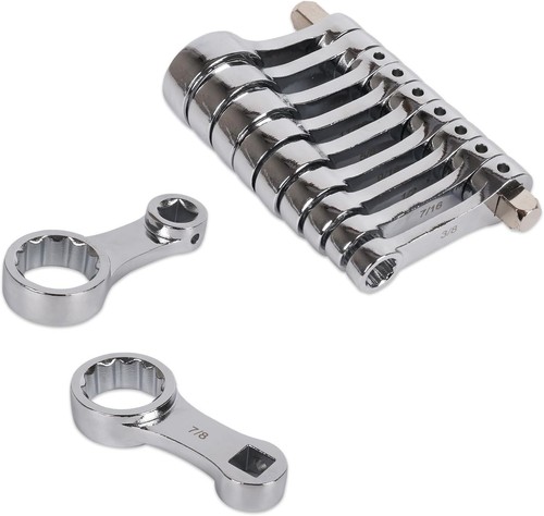 3/8 in. Drive Torque Adapter Set, 12-Point Box End, SAE, 9-Piece ...