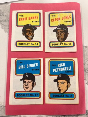 1970 Topps Baseball Story Booklet #14 Ernie Banks/Cubs NM KL | eBay