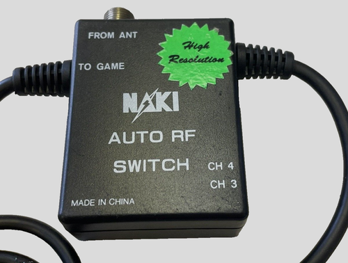 Naki Auto RF Switch Nintendo 64 Gamecube SNES Cable Adapter Switch | eBay