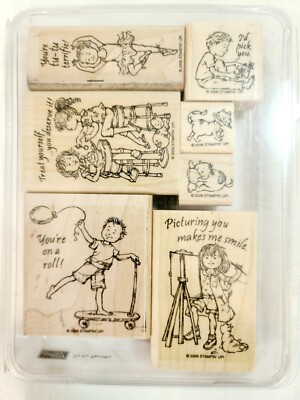 STAMPIN' UP! TU-TU TERRIFIC 7pc Stamp Set | eBay