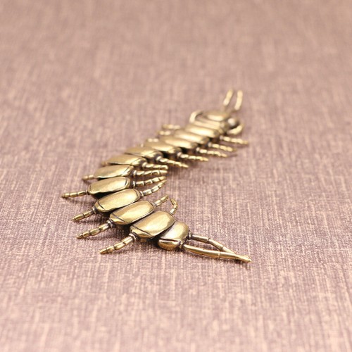 Brass Centipede Figurine Small Statue House Decoration Animal Figurines ...