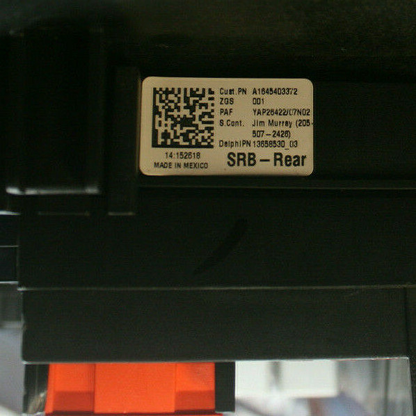 2009 MERCEDES ML350: Rear Fuse Box ID# A1645403372 | eBay