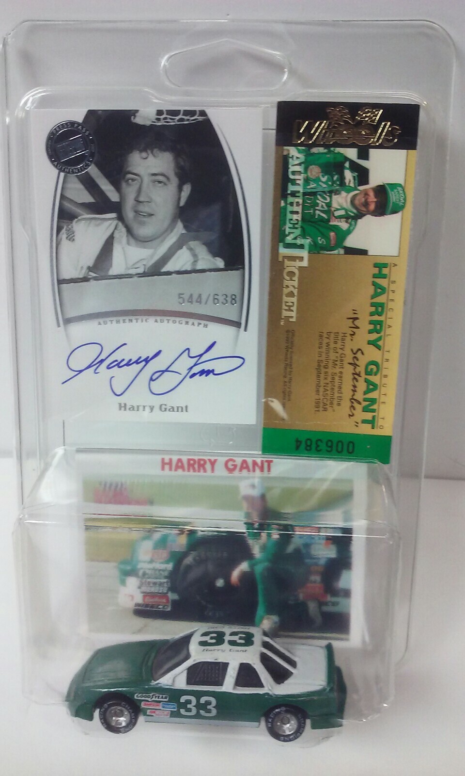 Harry Gant Autograph 1989 Racing Champions #33 Diecast 1/64 Mr ...