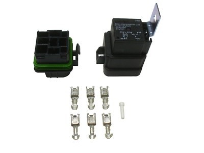 Song Chuan Waterproof 5 Pin Mini Relay and Connector Kit SPDT 50/30 amp ...