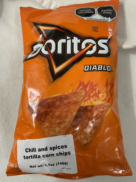 Doritos Chips - Diablo - Made in Mexico - Unopened for sale online | eBay
