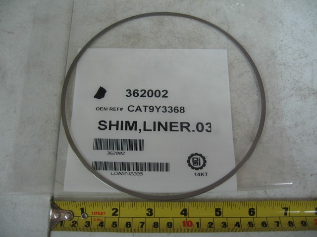 Piston Liner Shim for Caterpillar 3406e Pai# 362002 Ref# 9y3368 Size ...
