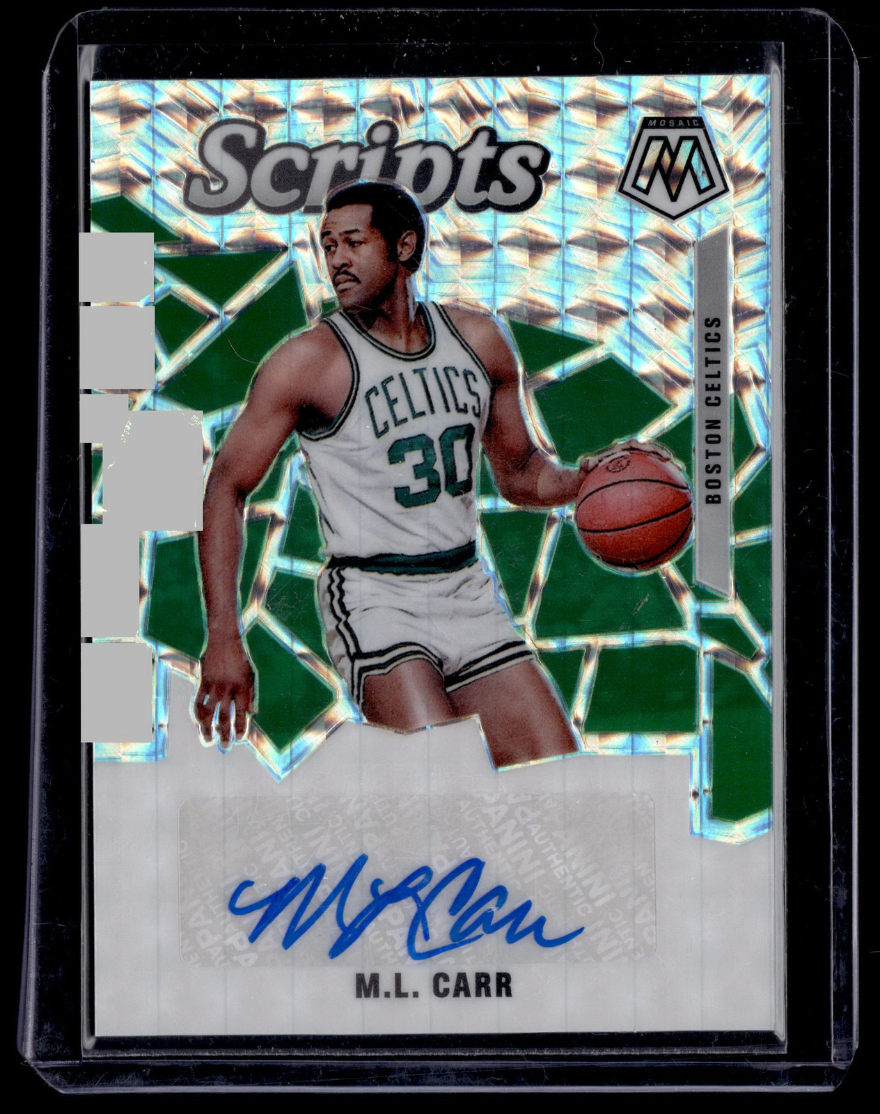 2019 Panini Mosaic M.L. Carr Boston Celtics #199 | eBay