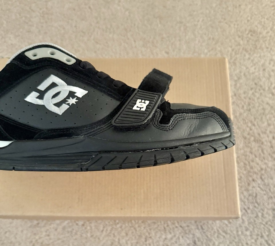 Vintage DC Shoes Maestro Skateboarding Shoes Size 11 Black *READ ...