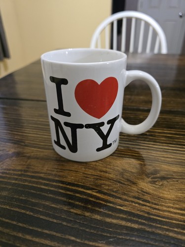 I Love NY Mug White Ceramic New York City Souvenir Mug City Merchandise ...