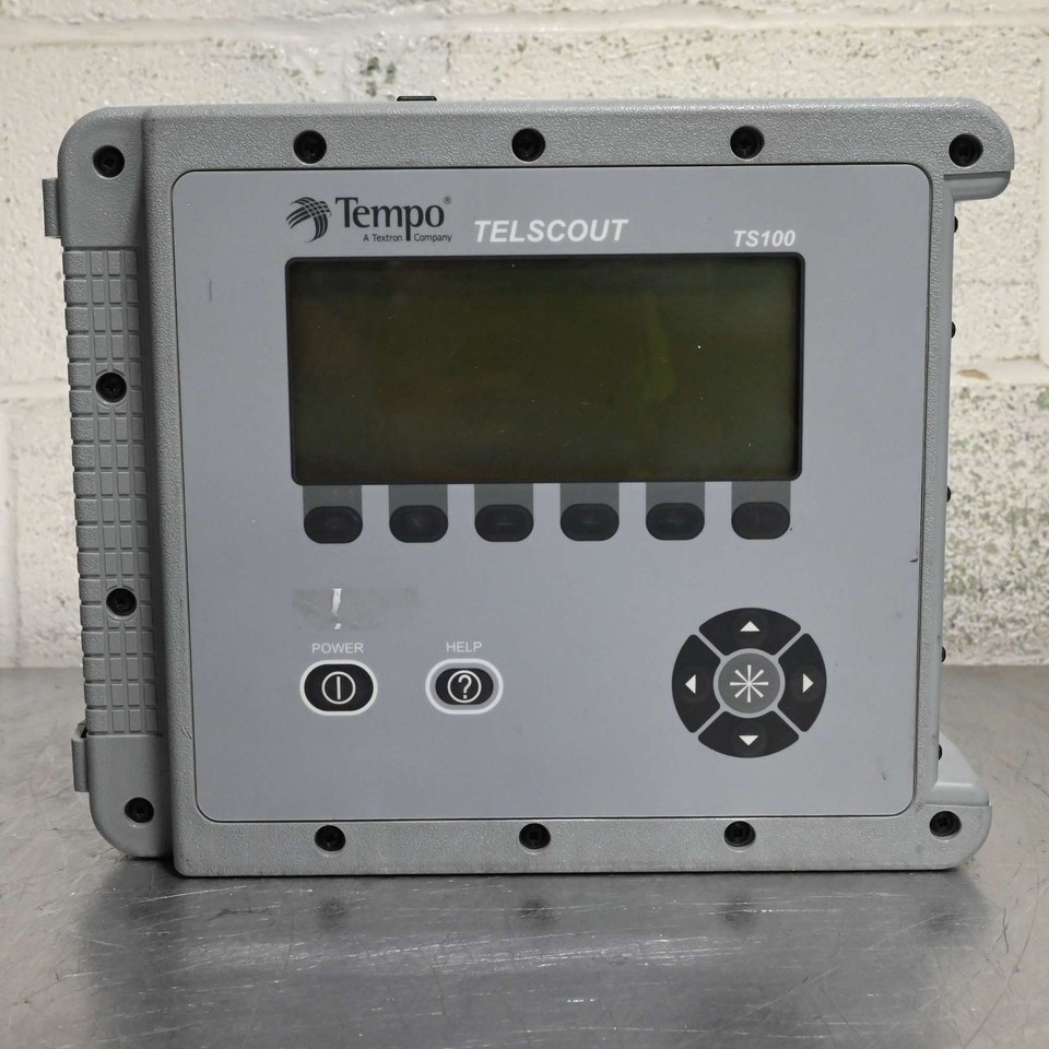 Tempo Telscout TS100 TDR Metallic Time-Domain Reflectometer Cable ...