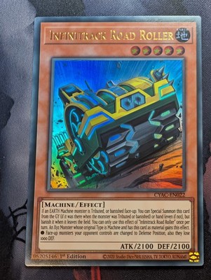 Yu-Gi-Oh! - Infinitrack Road Roller - CYAC-EN022 - Ultra Rare - 1st ...
