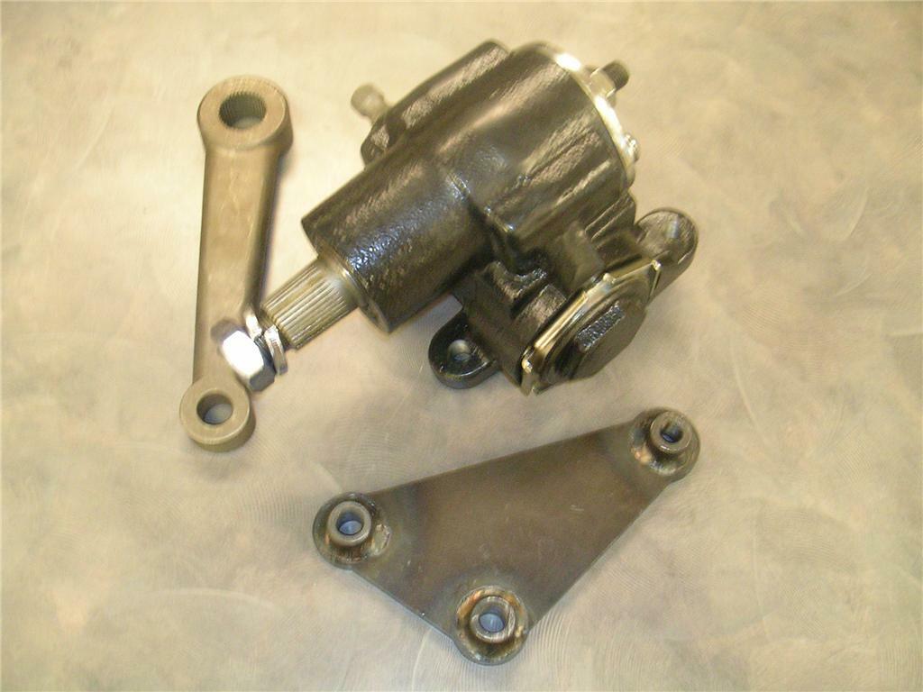 Vega Steering Box with Pitman Arm & Mounting Bracket Kit For Street Rat ...