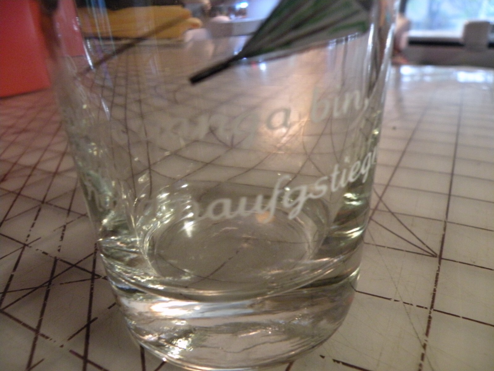 VTG German Bavarian Beer Glass 0.5L Pint Drinking Glass Gold Rim MAN ...