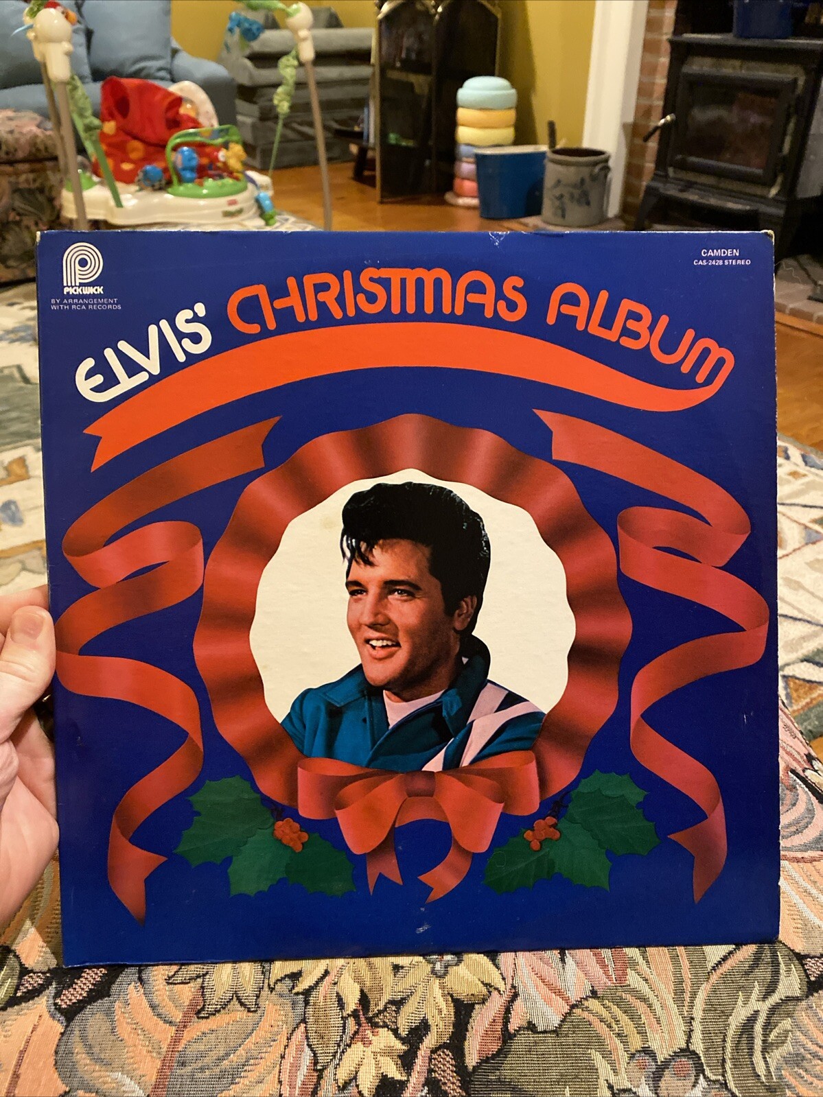 Elvis Presley Christmas Album LP Pickwick Mono Holiday Vintage Classic ...
