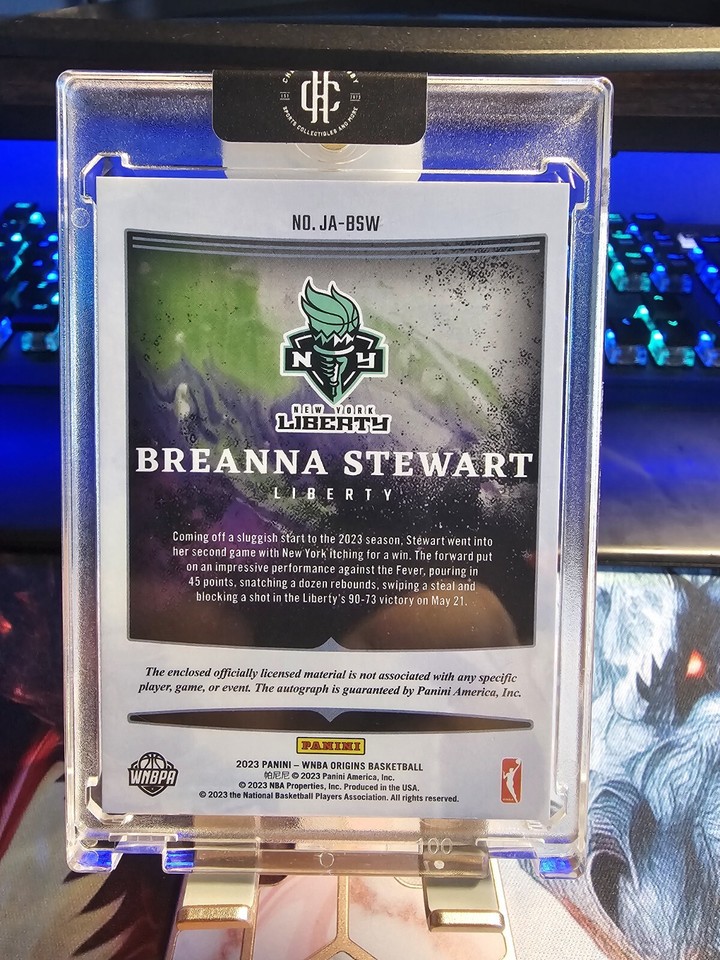 2023 WNBA Origins Breanna Stewart Patch Auto 33/49 | eBay