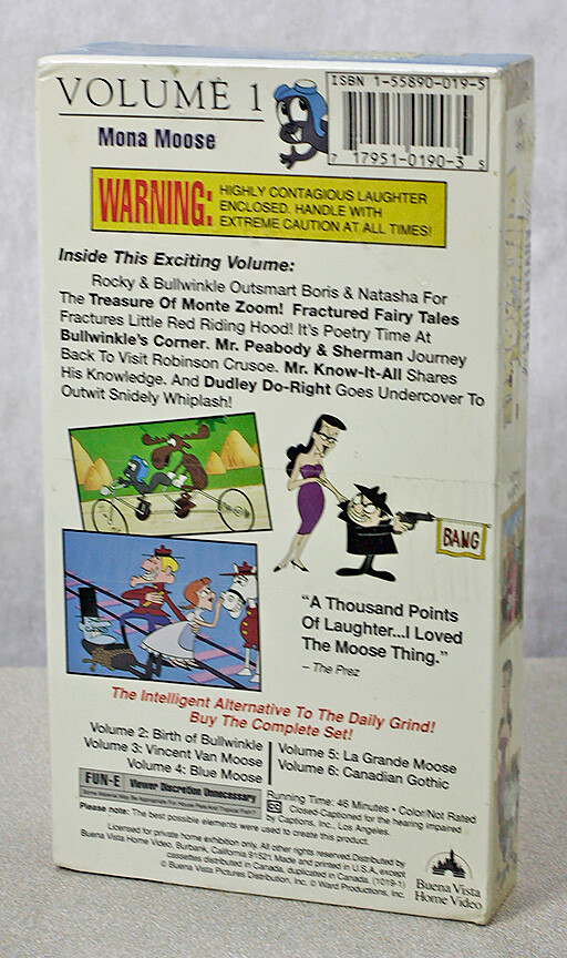 The+Adventures+of+Rocky++Bullwinkle+-+Vol.+1%3A+Mona+Moose+%28VHS%2C ...