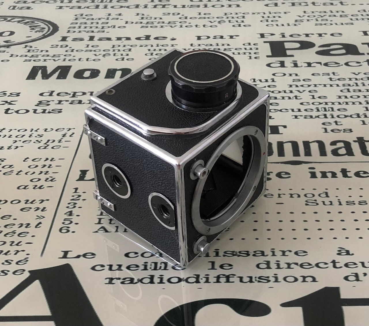 Salyut-C TTL Arsenal 6x6 medium format camera set with Vega-12B 2.8 ...