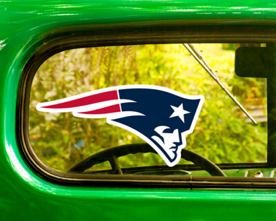 2 NEW ENGLAND PATRIOTS DECAL Stickers Bogo For Car Window Free Shipping ...