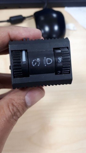 VW Polo 6R 10-13 Headlight range adjust dash dimmer switch 6R0 941 333 ...