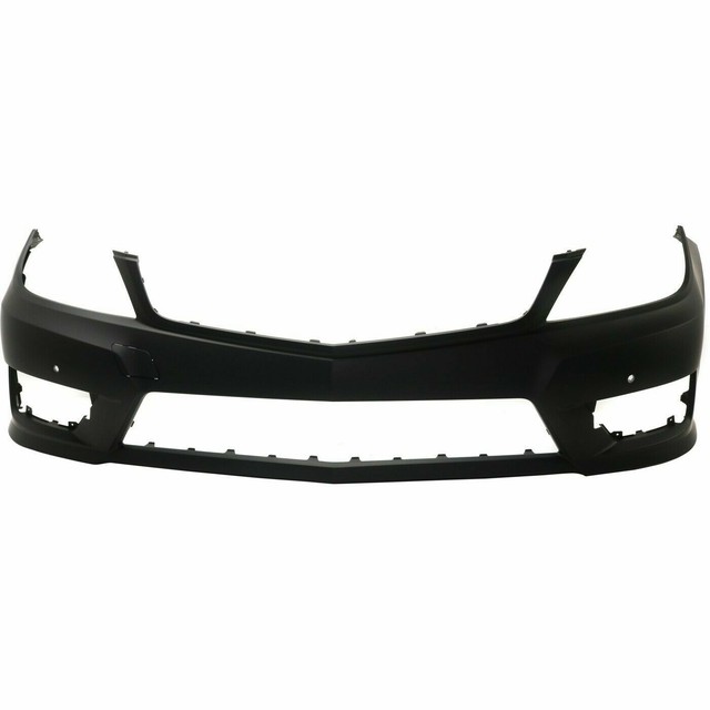 Front Bumper Cover w/ Fog Lamp Holes for 2012-2014 Mercedes-Benz C250 ...
