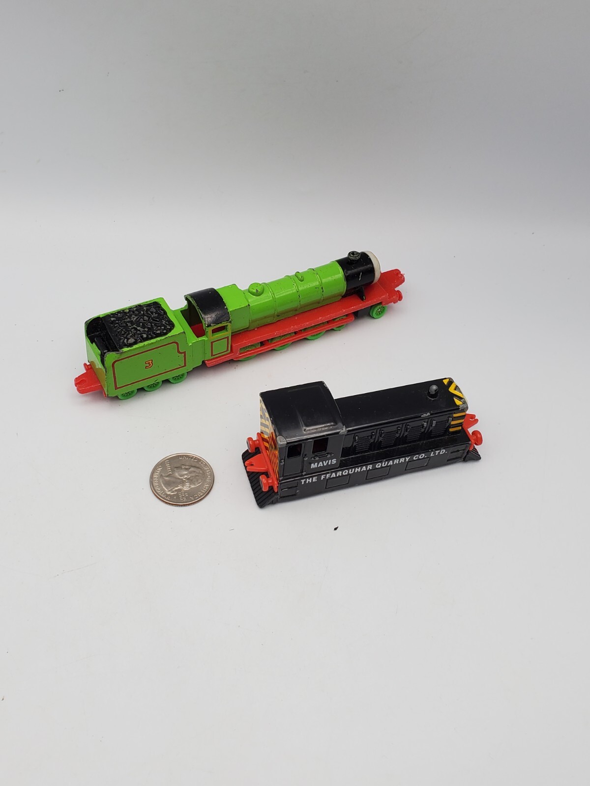 Ertl Thomas & Friends Railway Train Tank Engine Lot x2 Mavis Henry ...