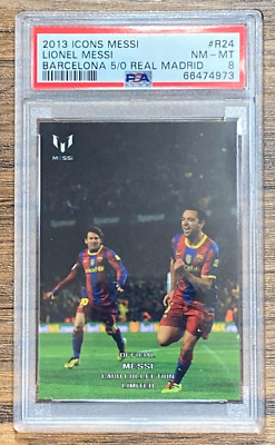 Icons Official Leo Messi Xavi Card Collection Limited Trading Card R24 ...