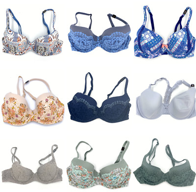 Victoria's Secret Body By Victoria Lined Demi Bra--Pick Your Size ...
