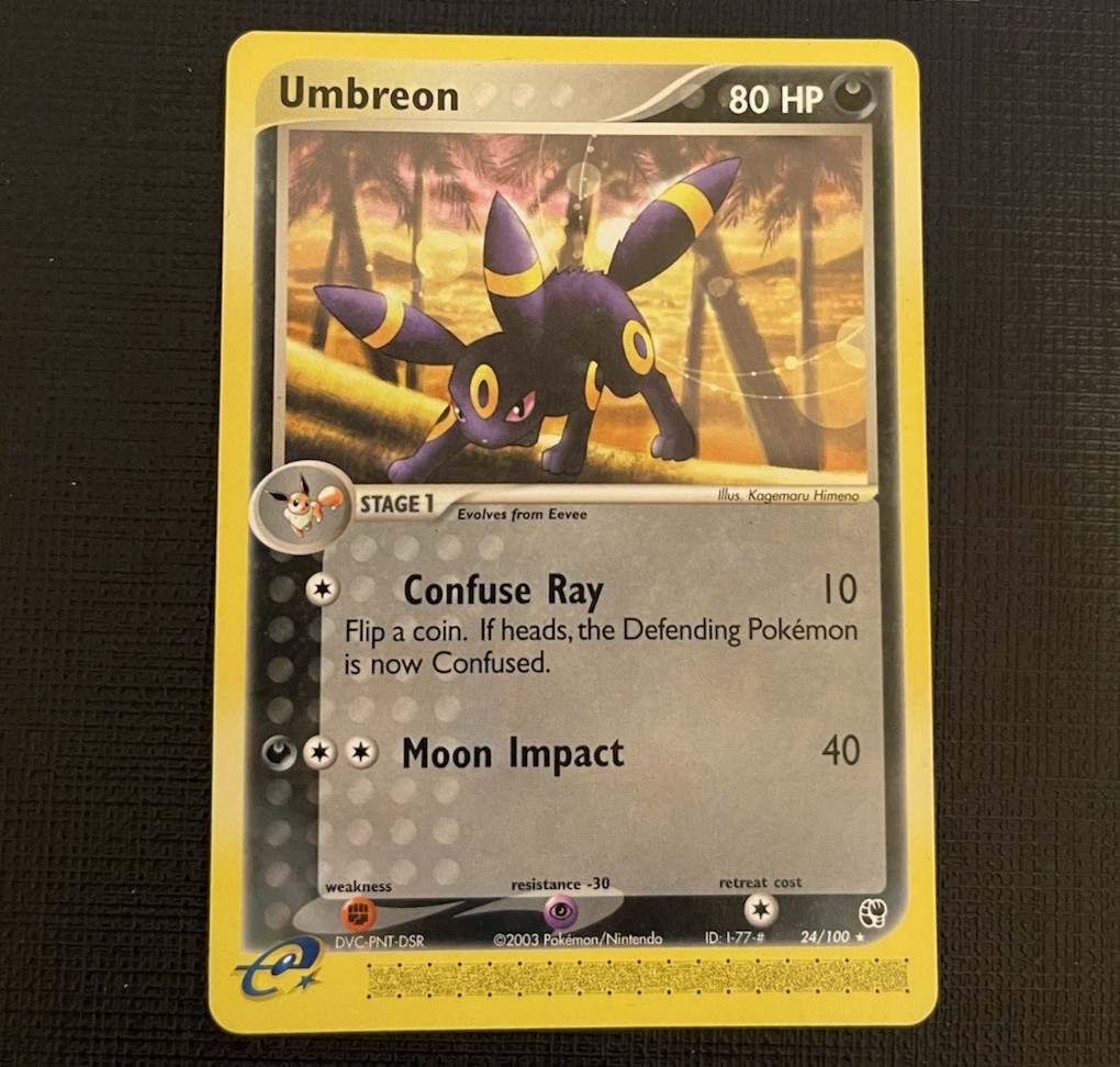 Umbreon 24/100 - Rare Card | Sandstorm (ex2-24)