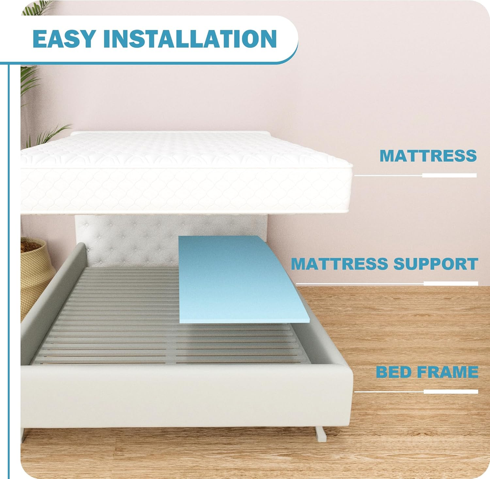 Mattress Sagging Support under Firming Pad 40D High Density Foam ...