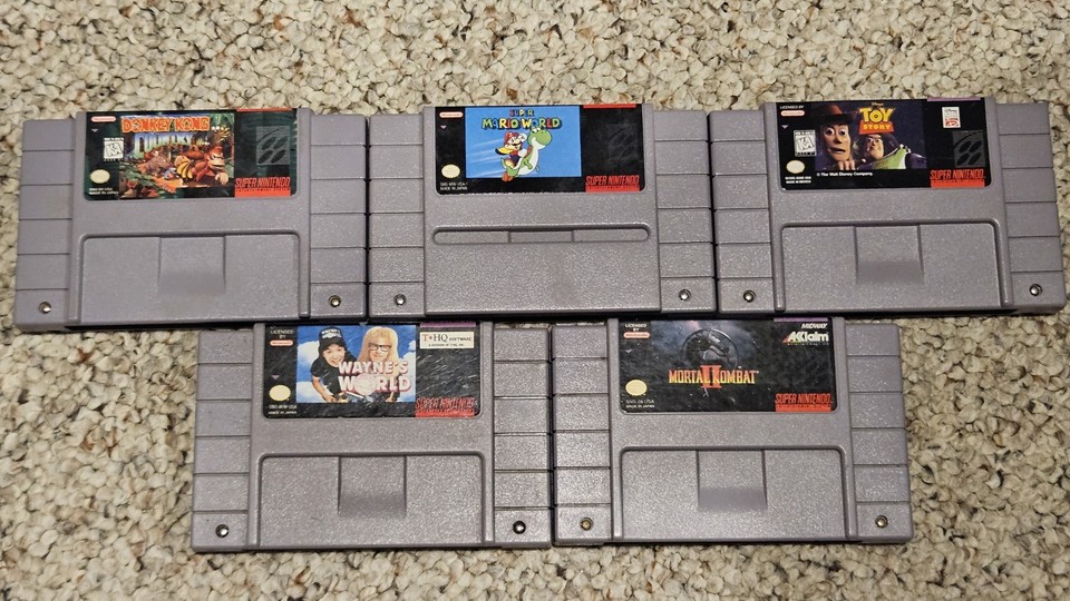 lot of 28 retro games snes sega genesis super nintendo! BEST OFFER | eBay