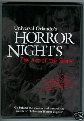 Universal Halloween Horror Nights -Art of the Scare DVD | eBay