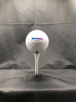 Pinnacle Apron XL Logo White Golf Ball Souvenir Gold LS | eBay