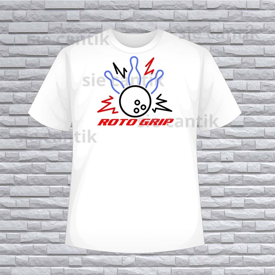 Roto Grip bowling Logo T-Shirt Funny Size S to 5XL | eBay