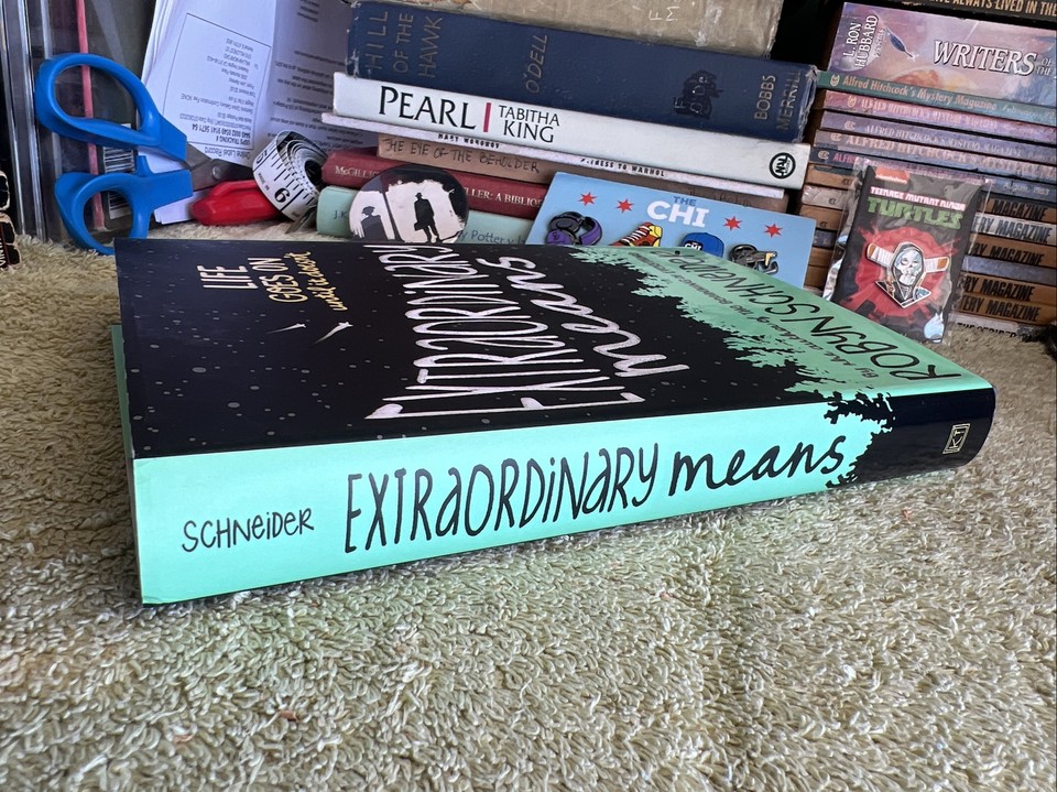 Extraordinary Means Life Goes On Robyn Schneider SIGNED Rare Everything ...