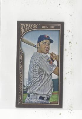 2015 Topps Gypsy Queen Mini #66 Joe Mauer Twins | eBay